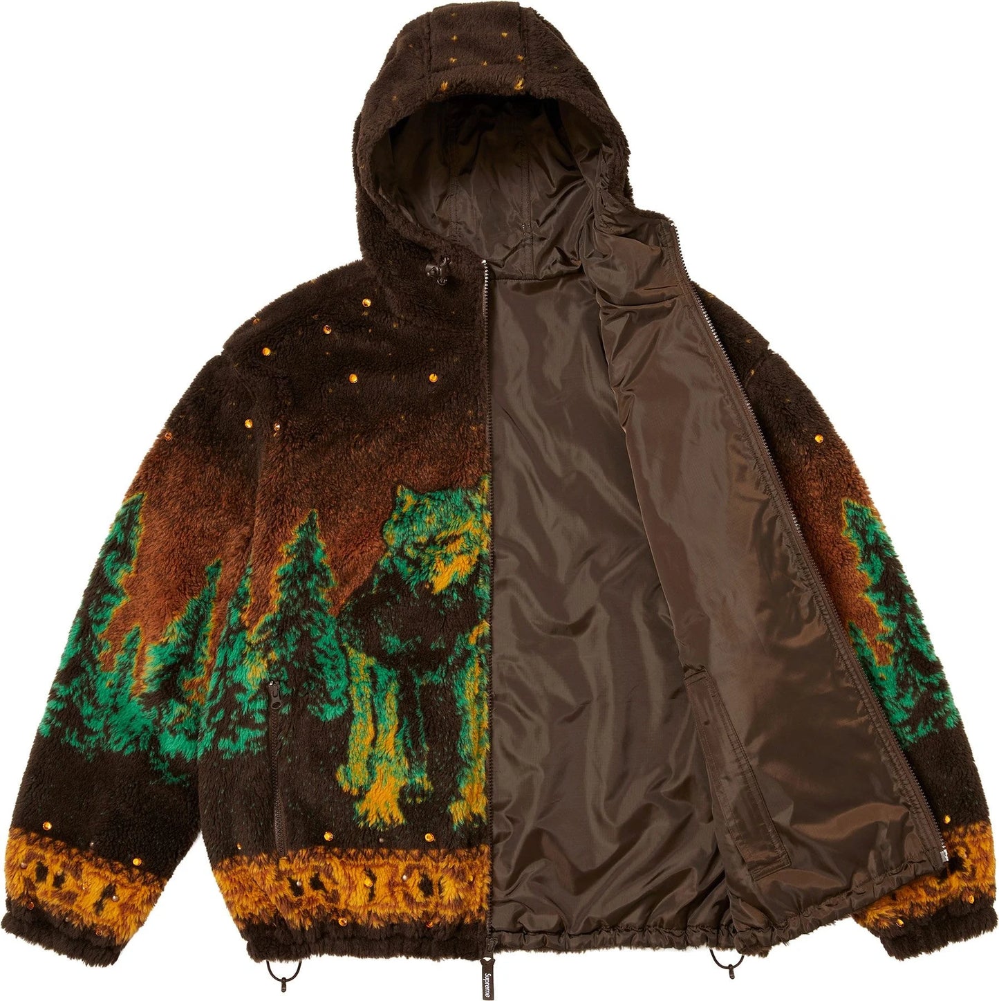 [PREORDER] SUPREME 25FW SUPREME®/B.B. SIMON REVERSIBLE HOODED FLEECE J ...